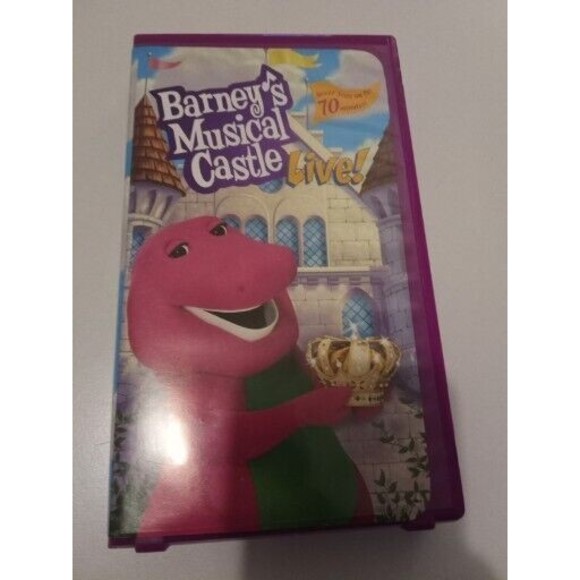 Media | Vintage Vhs Barneys Musical Castle Live Barney | Poshmark